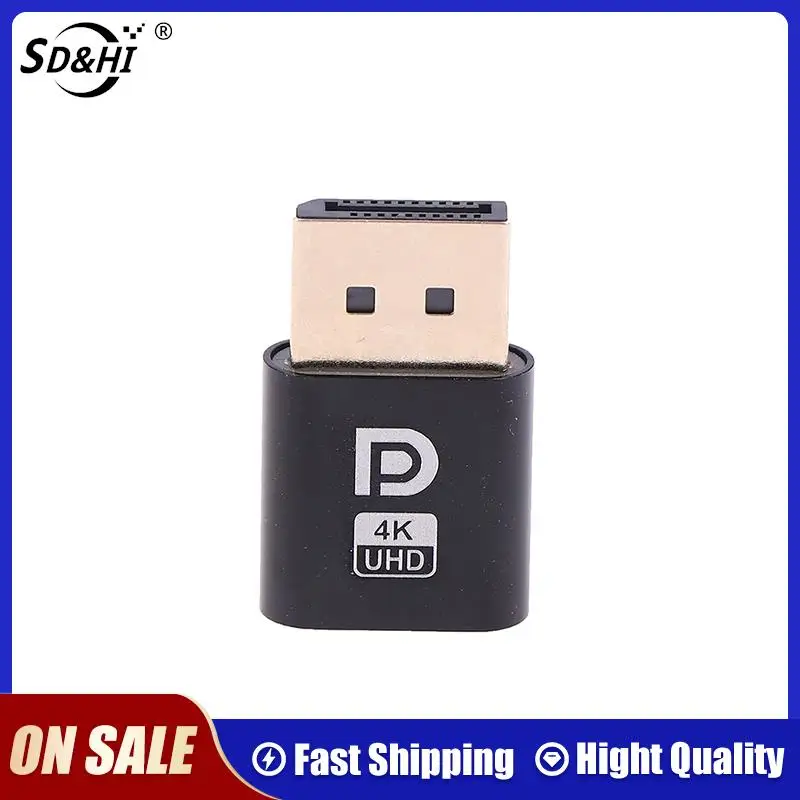 Virtual Display Adapter Dp Displayport Dummy Plug | Computer Monitor ...