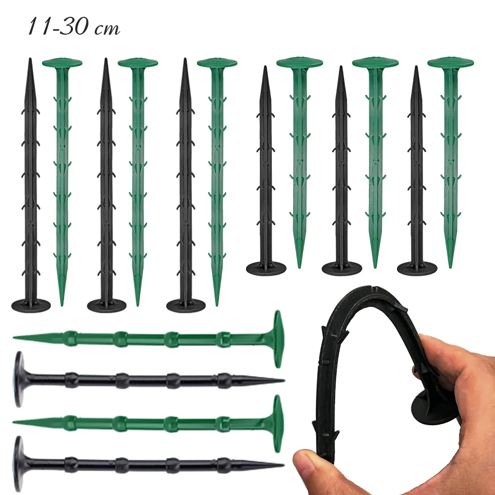 5-50PCS-Garden-Landscaping-Stakes-PP-Landscape-Anchoring-Spikes ...