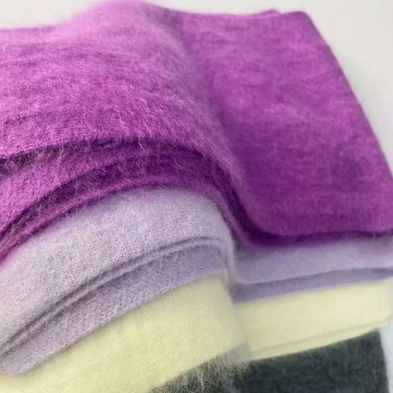 Angola Woman Mink Cashmere Scarf Women's wrap Girl Muffler Winter Warm ...