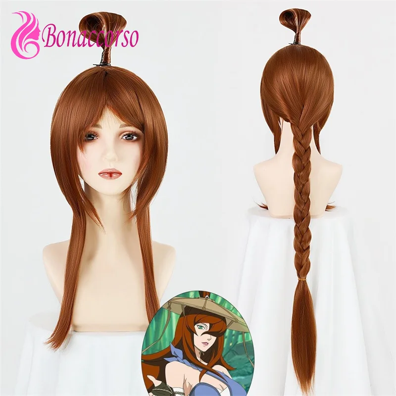 HOKAGE NINJA Terumi Mei Cosplay Wig Synthetic Short Long Straight Wig ...