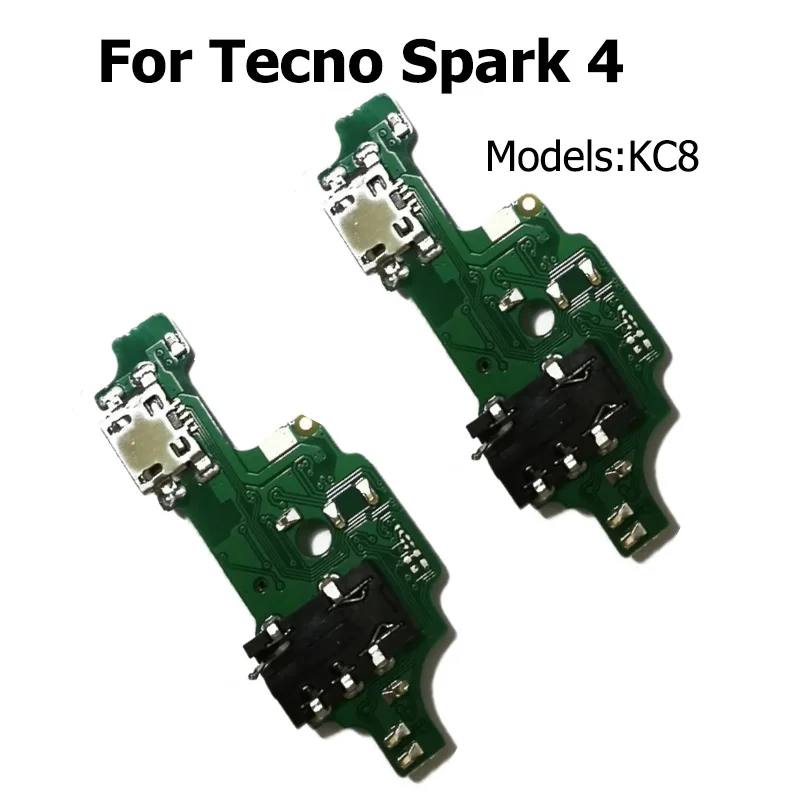New For Tecno Spark 4 Usb Charging Dock Board Conector Usb Charger Flex ...