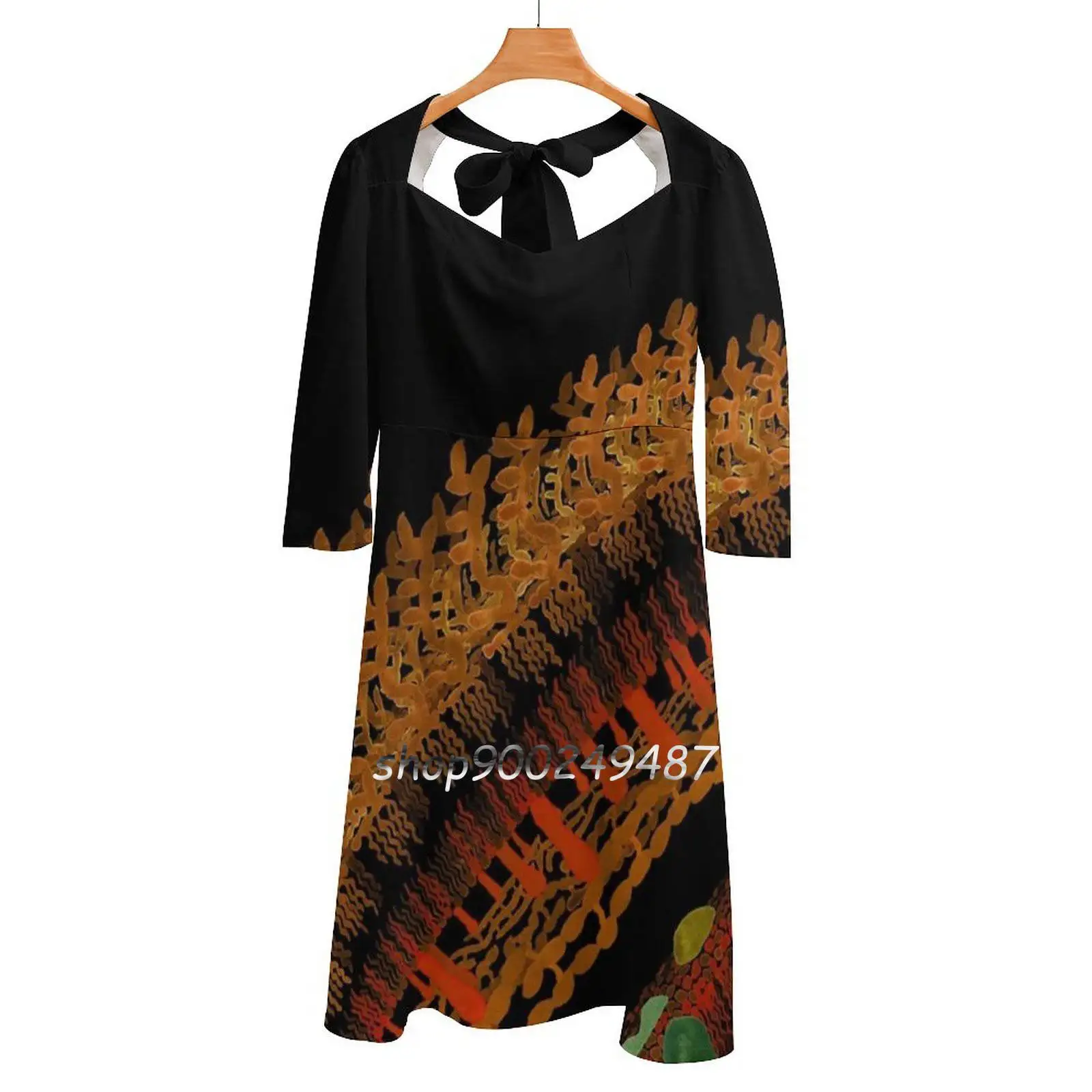 Breaking Walls Sweet Elegant Dress Women Korean Kawaii Square Collar ...