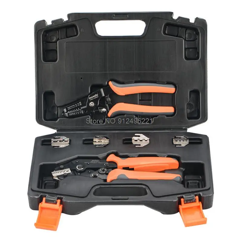 IWISS-SN-Quick-Changing-Wire-Crimper-Tool-Set-Connectors-Crimping-Plier ...