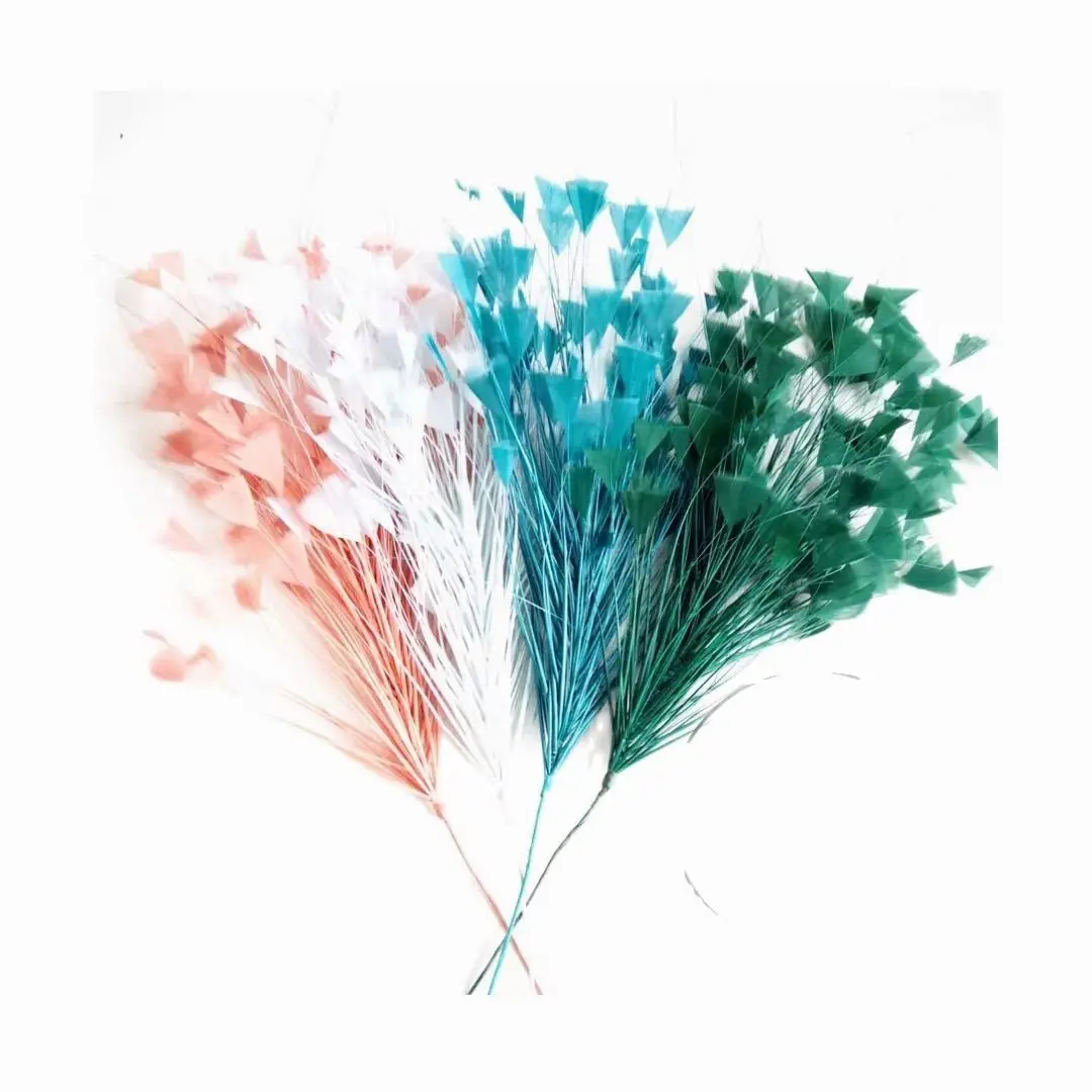 Multicolor Turkey Goose Feather Flower DIY Headdress Decoration ...