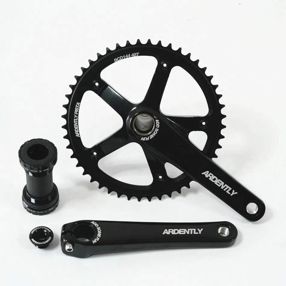 Ardently-Hollowtech-Crankset-Fixie-Crank-Single-Speed-Fixed-Gear-Bike ...