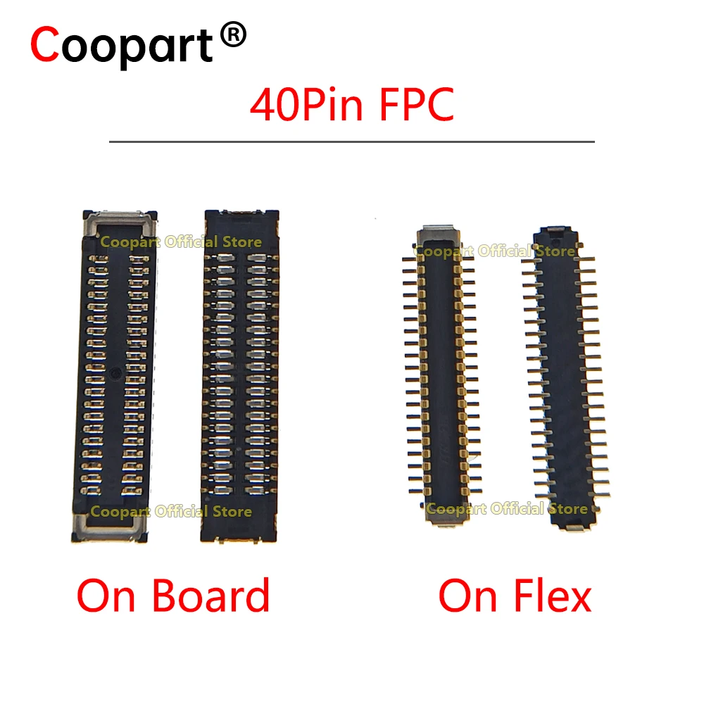 40Pin LCD Display Screen FPC Connector On MotherBoard For Xiaomi 10T ...