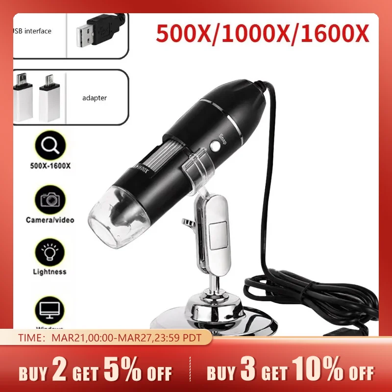 Digital-Microscope-Camera-3in1-C-Type-USB-Portable-Electron-500X-1000X ...