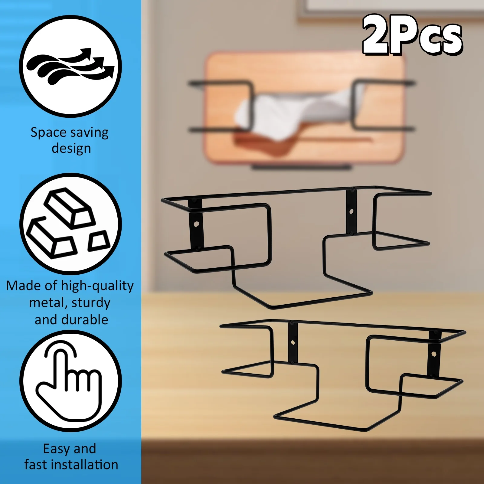 Iron-Glove-Holder-Wall-Mounted-Glove-Box-Holder-Space-Saving-Glove ...