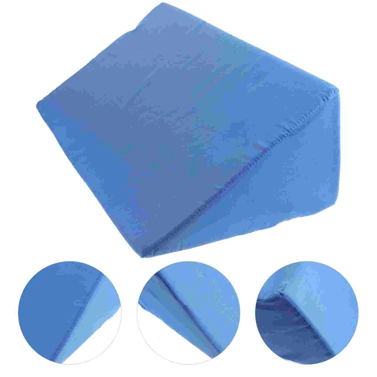 Almohada de apoyo para la espalda, cojín triangular para la rodilla ...