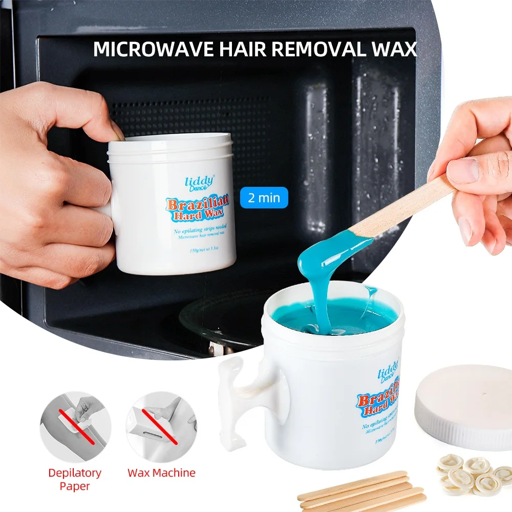 150g-Hair-Removal-Wax-Hair-Waxing-Set-Microwave-Heating-Depilatory-Wax ...
