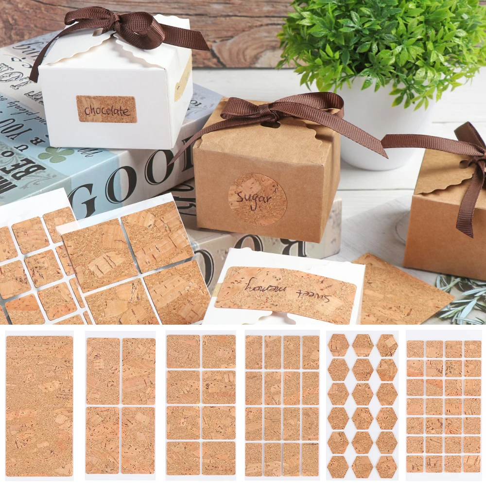 Waterproof-Cork-Sticker-Classification-Label-for-Jars-Self-Adhesive ...