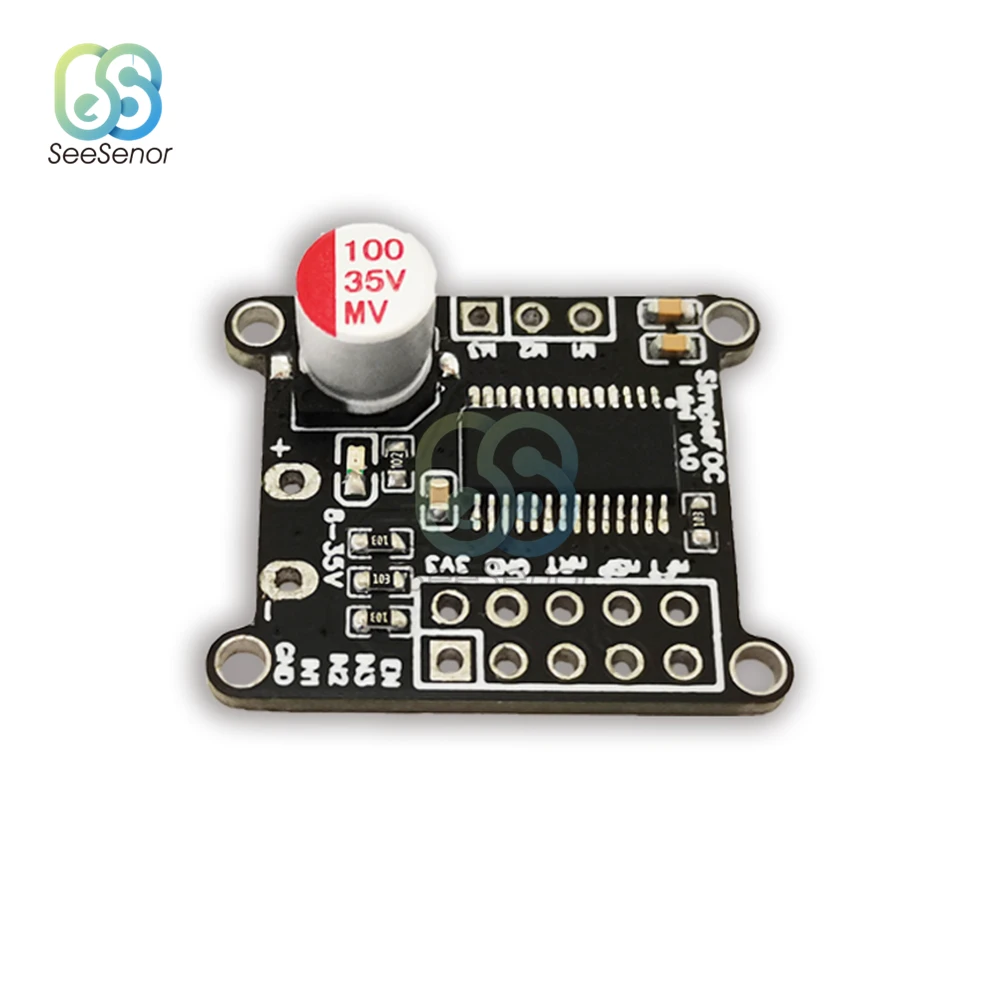 DC 8-30V DRV8313 Simple FOC Mini DC Brushless Motor Driver Board SVPWM ...