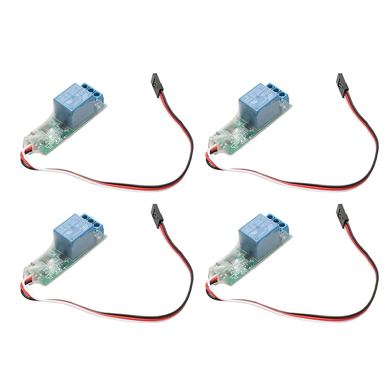 4PCS-RC-Electronic-Remote-Control-5-12V-300W-RM-Relay-Switch-Module-LED ...