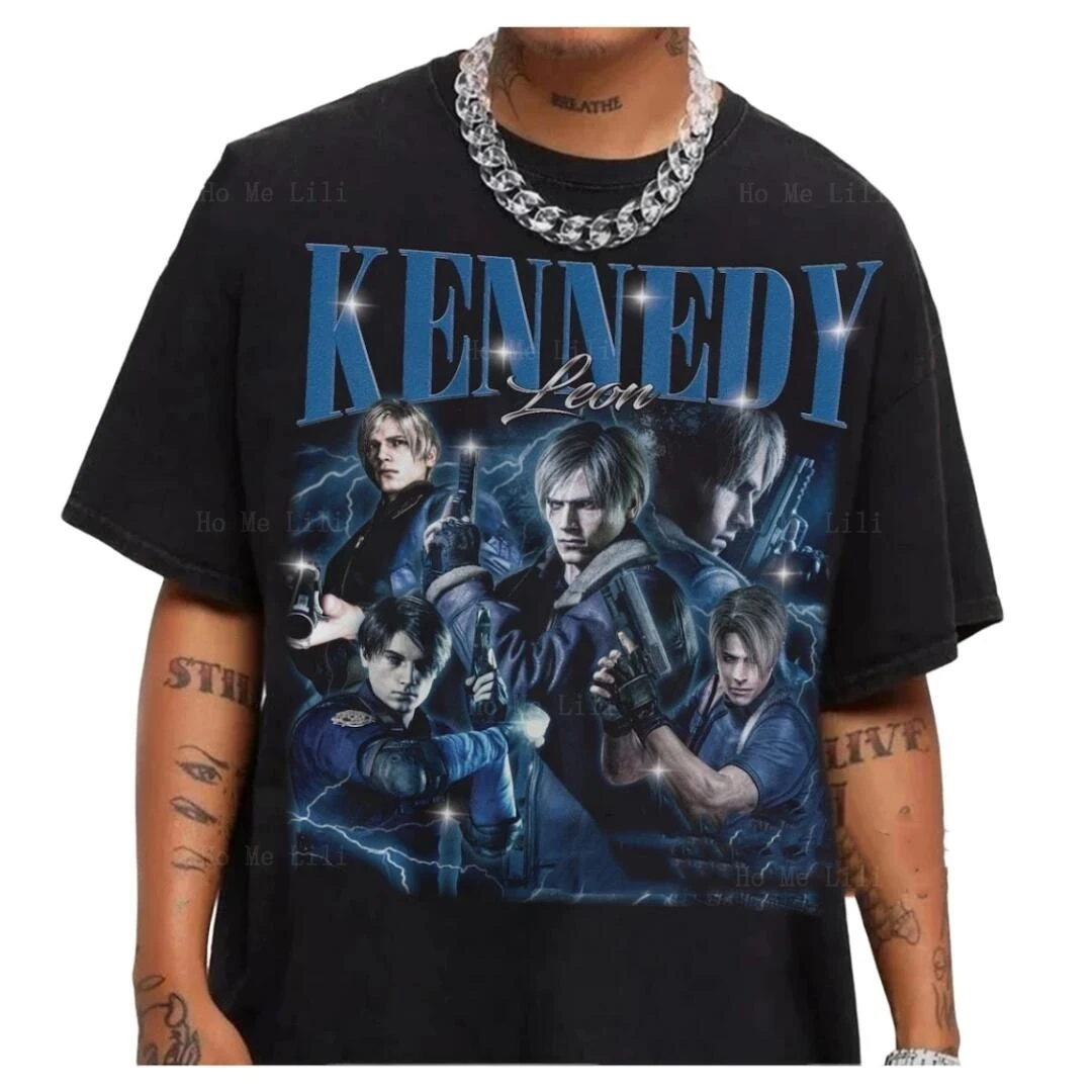 Azul-Le-n-Re4-Leon-S-Ropa-Kennedy-Merch-para-adulto-prenda-Unisex ...