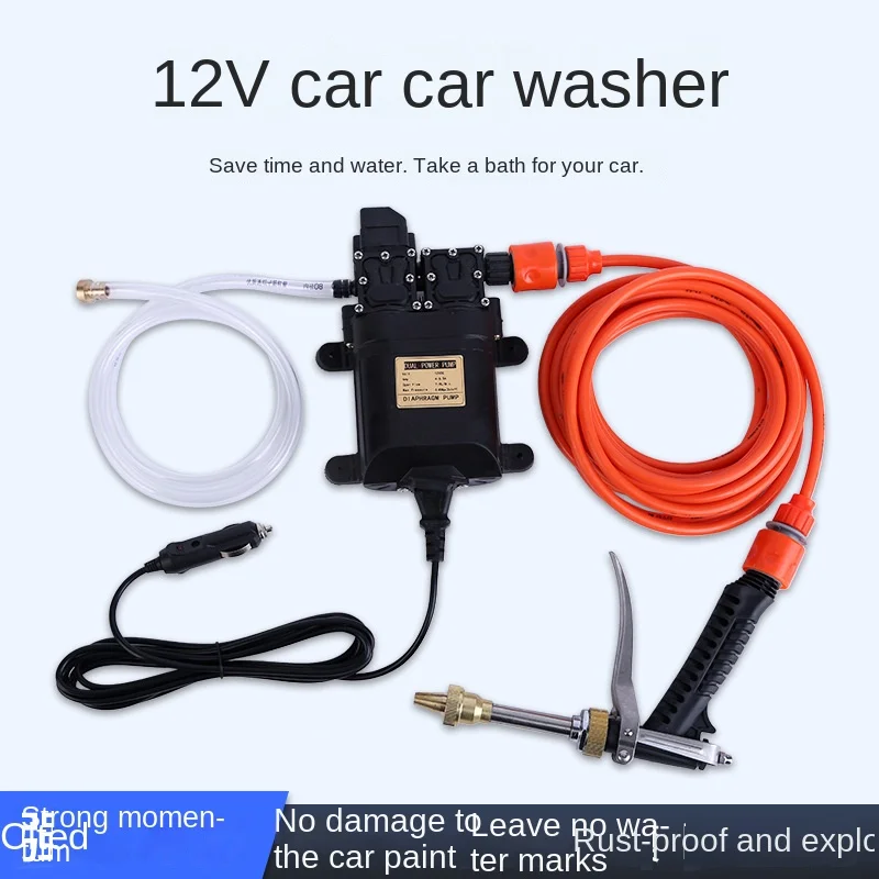 12V-Car-Wash-Water-Pump-Vehicle-Mounted-Electric-Car-Wash-Machine-High ...
