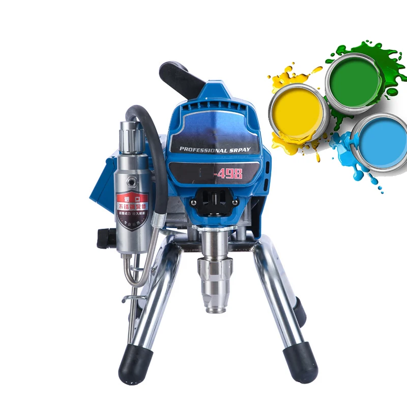 High-Pressure-Airless-Spraying-Machine-Plunger-Type-Latex-Paint-Sprayer ...