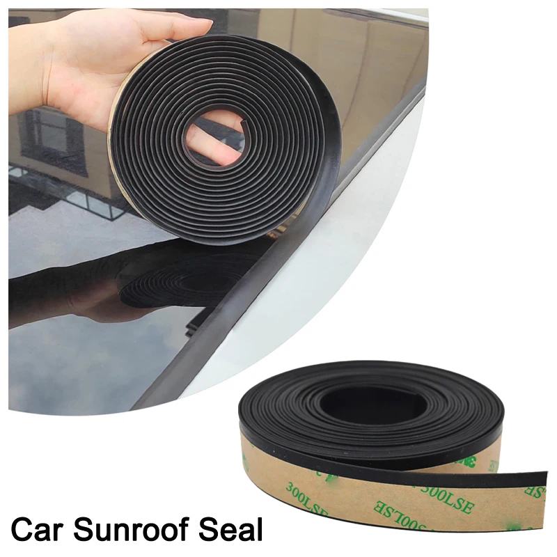 Car-Windshield-Sunroof-Seal-Strip-Roof-Trim-Molding-Car-Window-Rubber ...