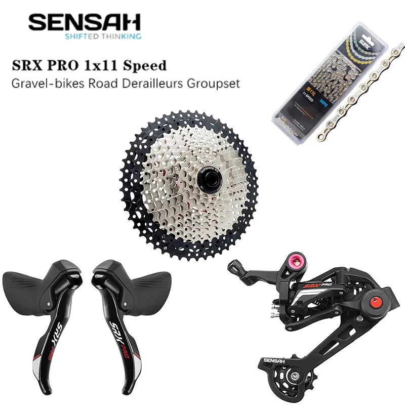 SENSAH-SRX-PRO-kit-de-cambio-de-bicicleta-1x11-velocidades-cambio ...
