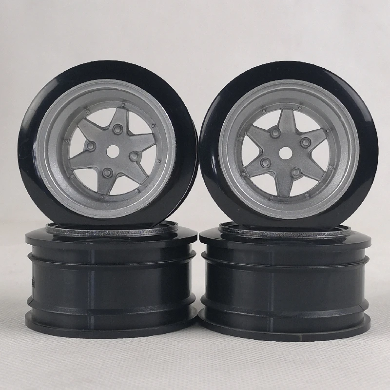 4pcs-6mm-Offset-RC-Car-1-10-Scale-Plastic-Wheels-Rims-12mm-Nut-Drift-On ...