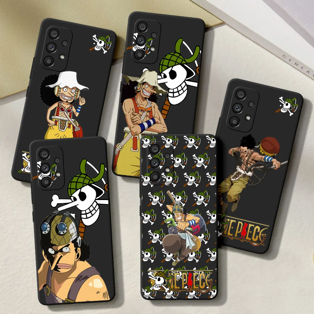 One Piece Usopp Case for Samsung Galaxy A50 A7 A70 A70s A9 A10 A04s A20 ...