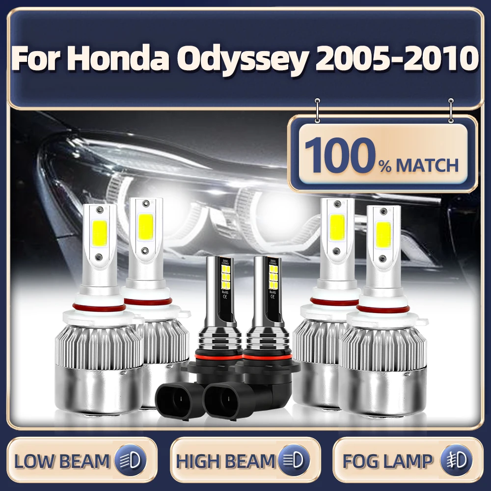 Turbo-LED-Lights-9005-HB3-9006-HB4-Car-LED-Headlight-Bulbs-6000K-12V ...