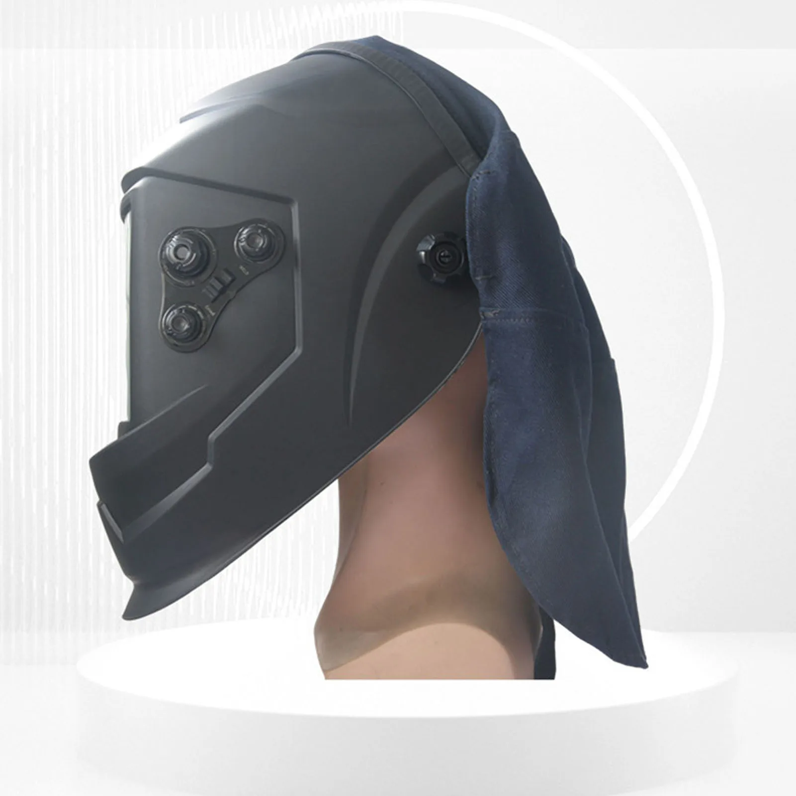 Helmet Extended Cover Welding Helmet Cover Back Head Coverage Rear ...