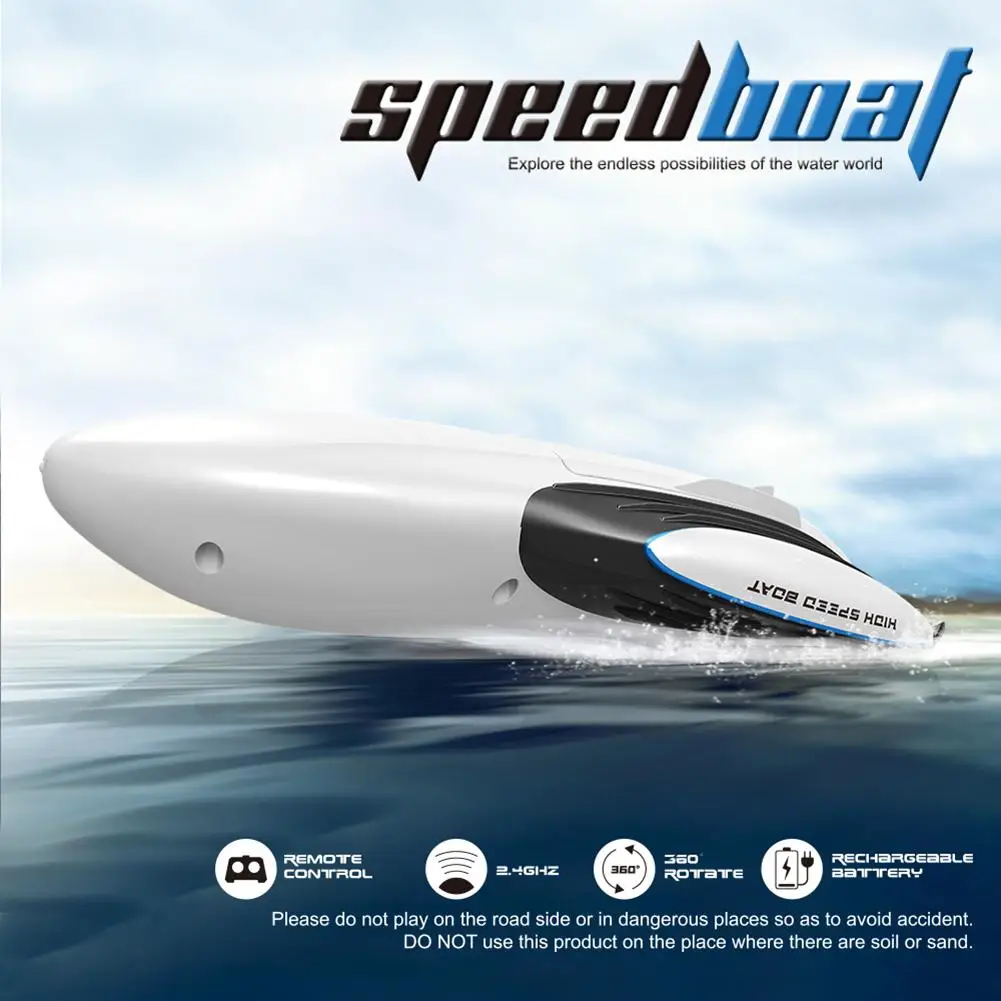 2-4g-Remote-Control-Boat-Competitive-Speedboat-High-speed-Electric ...