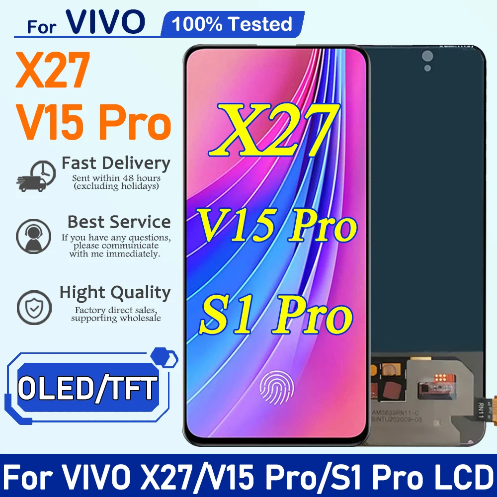 6-39-OLED-For-Vivo-X27-LCD-Display-Screen-Touch-Panel-Digitizer ...