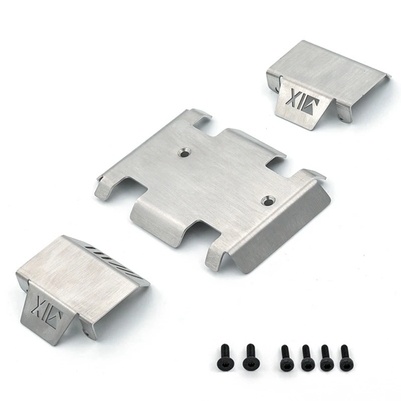Stainless-Steel-Chassis-Armor-Axle-Protector-Skid-Plate-For-RGT-EX86190 ...