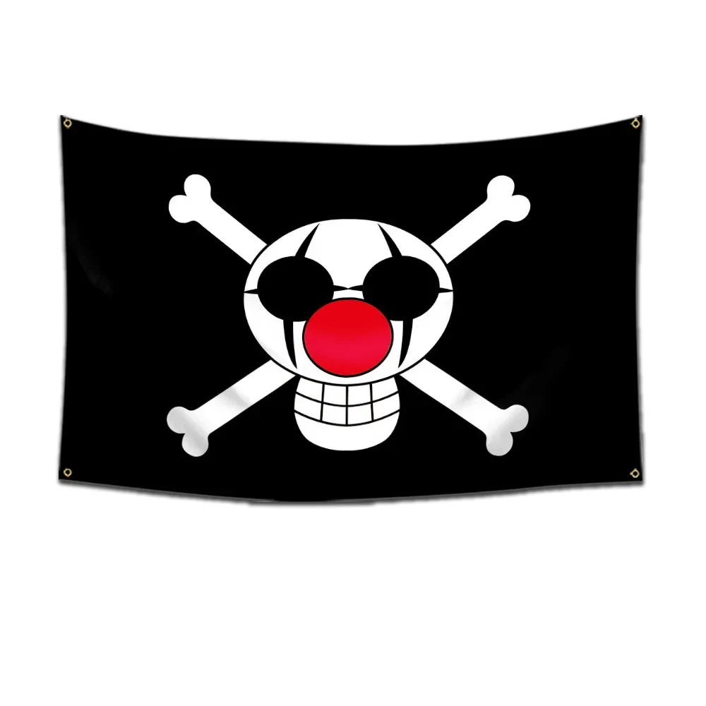 Lista De Banderas Piratas De One Piece One Piece Bandera Pirata Logo