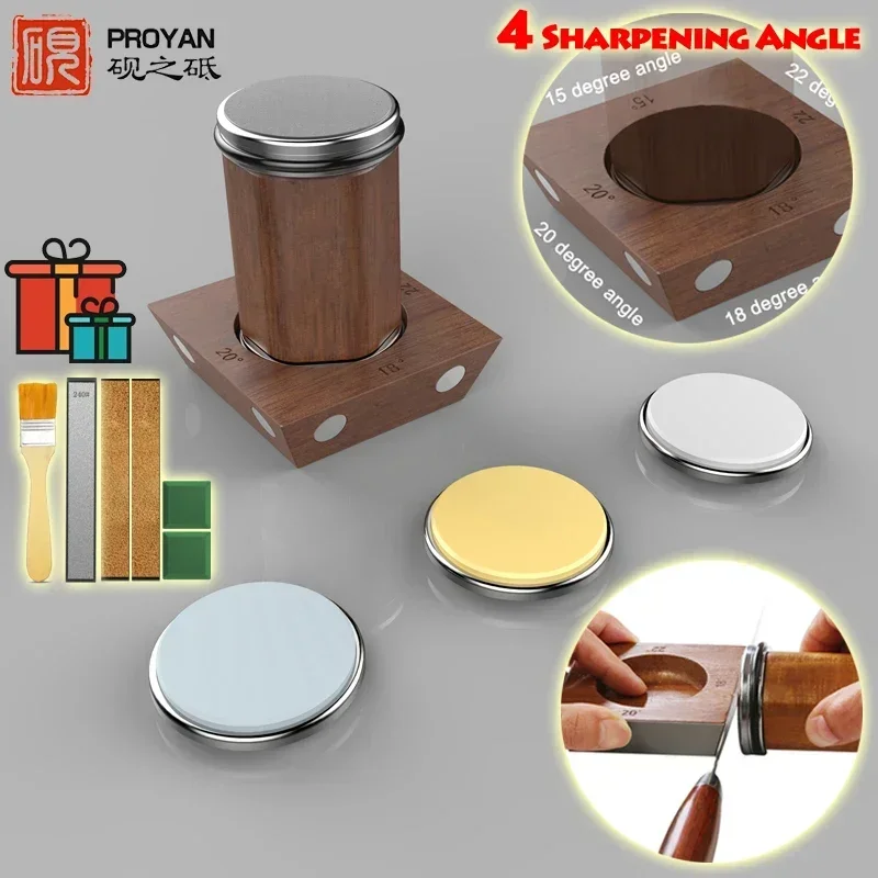 TAIDEA-15-18-20-22-Degree-Rolling-Tumbler-Knife-Sharpener-Roller-Removable-Magnetic-Sharpening ...