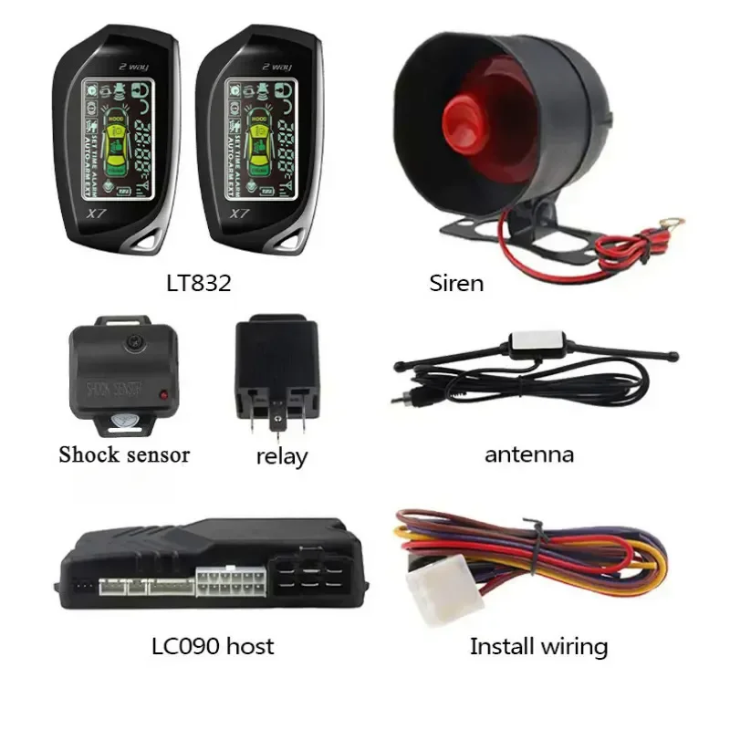 SPY-Universal-Two-Way-LCD-Car-Alarm-System-Remote-Control ...