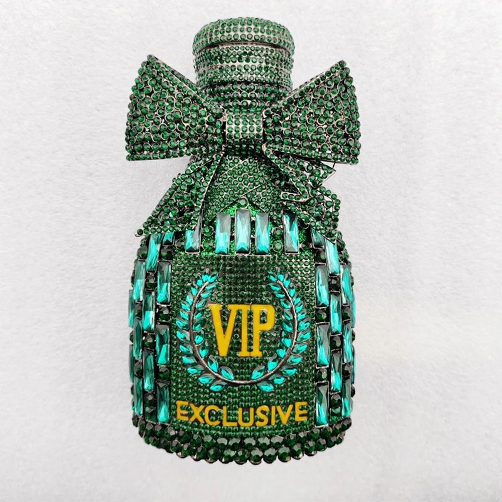 Green-Bow-Bottle-Bag-Champagne-Women-Wedding-Pures-Luxury-Crystal-Purses-Bags-Rhinestone-VIP ...