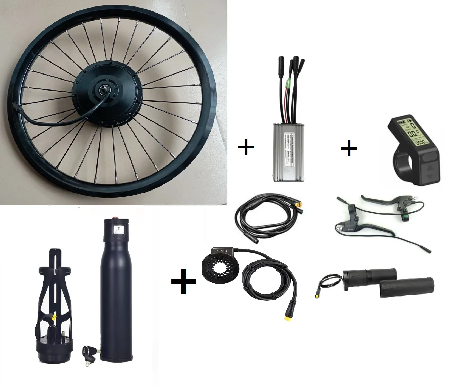 Suitable for Brompton Bike 36V250W 74mm Motor+Battery+ Controller Kit ...