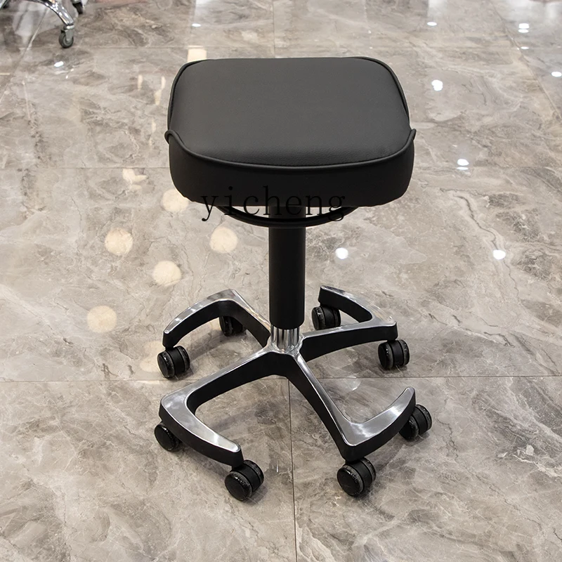 Tqh Hairdressing Stool Master Spinning Lift Pulley Hair Cutting Stool ...