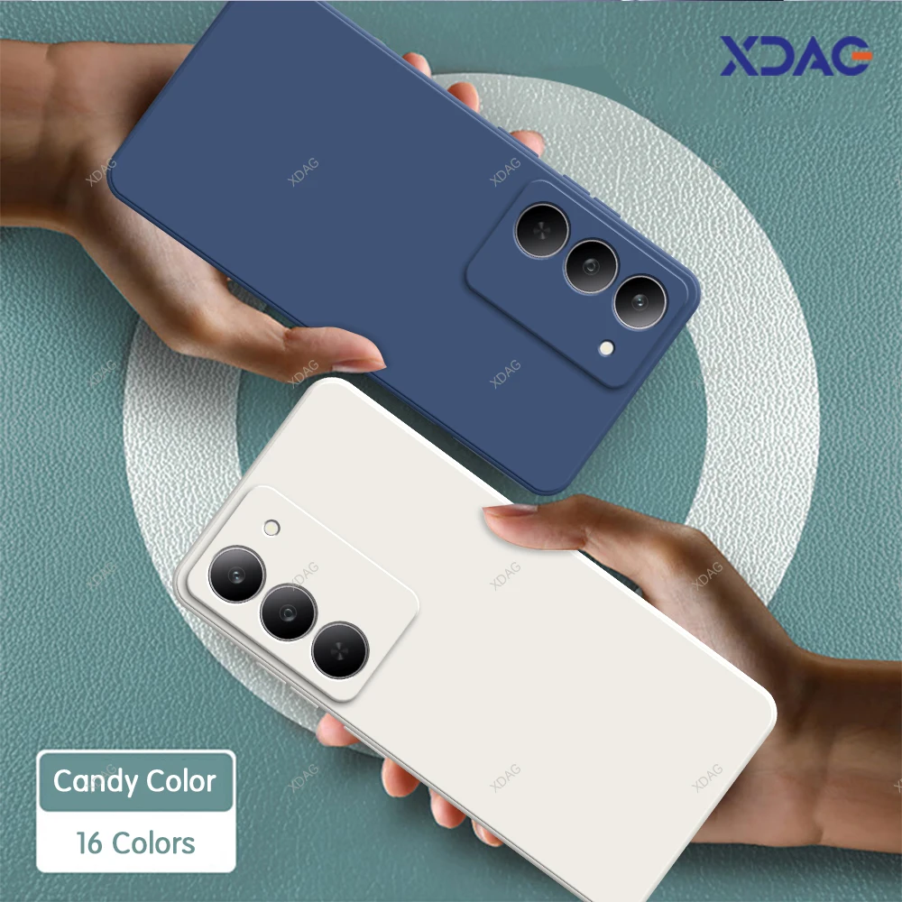 Internal Flocking Shockproof Soft Silicone Phone Case - Simple and ...