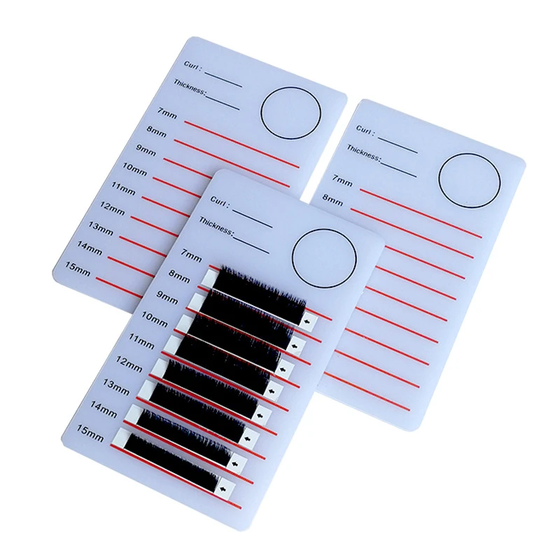 Acrylic Eyelash Board Eyelash-tray Palette Eyelash Tray Strip Stand ...