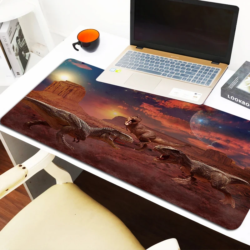 Extended-Pad-Dinosaur-Pc-Cabinet-Games-Gamer-Keyboard-Computer-Desks ...