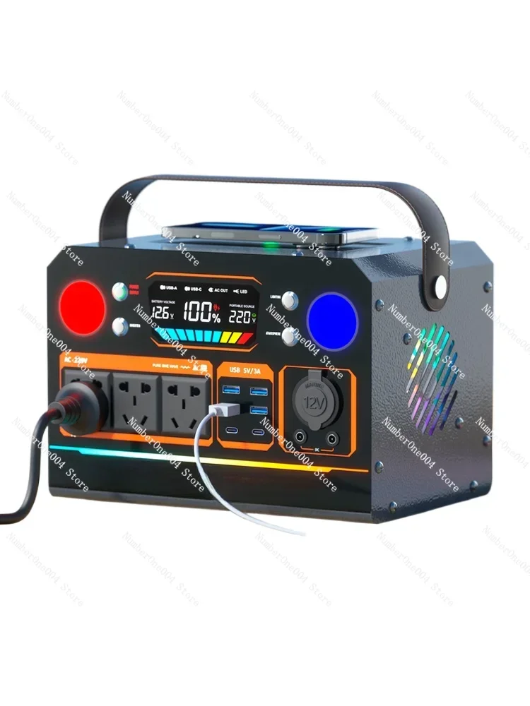 Mobile-Outdoor-Power-Supply-220V-Large-Capacity-Portable-Live-Battery ...