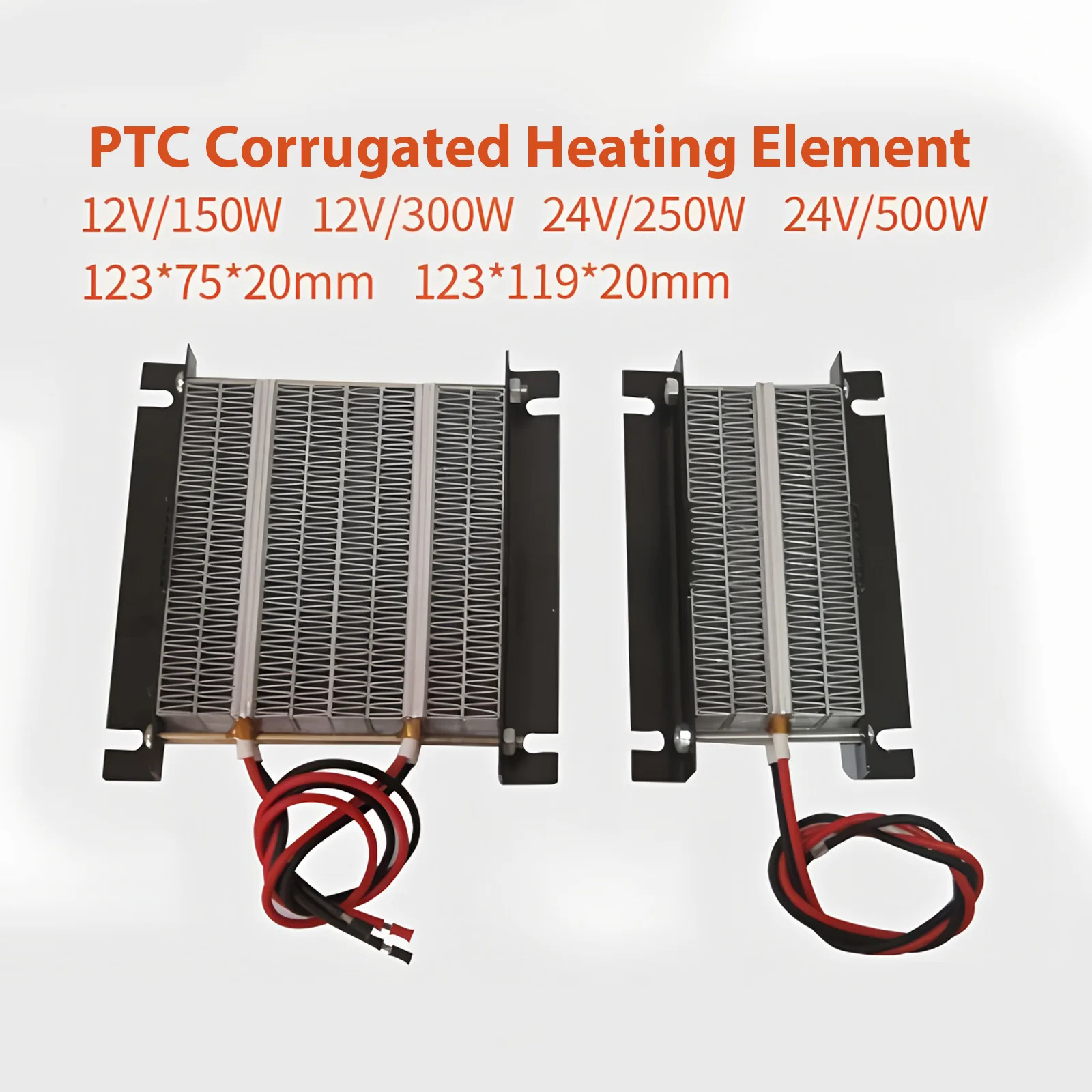 1PCs 12V 150W / 12V 300W / 24V 250W / 24V 500W PTC Heating Element ...