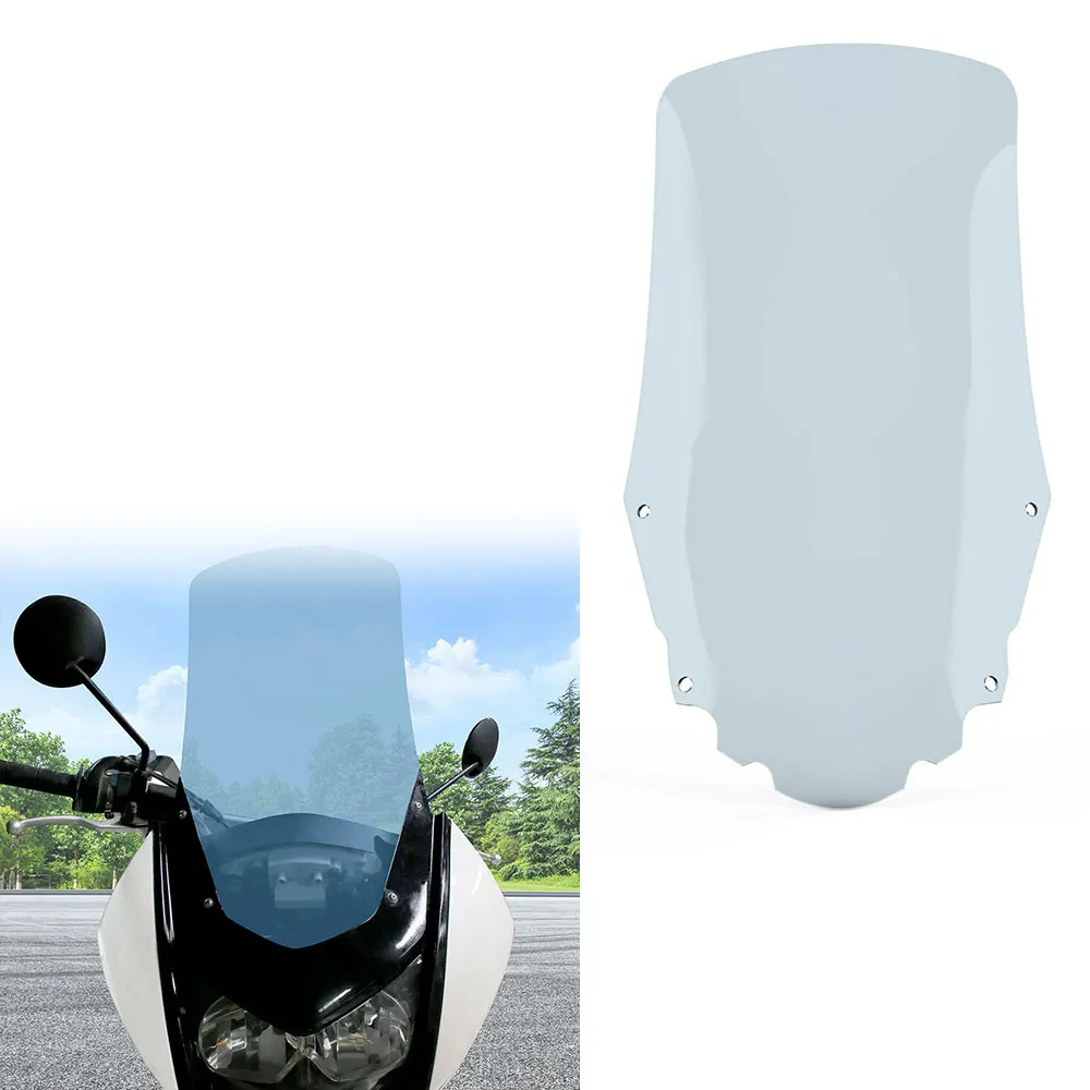 Motorcycle-TALL-Windscreen-Fit-For-KAWASAKI-KLR650-2008-2018-KLR-650 ...