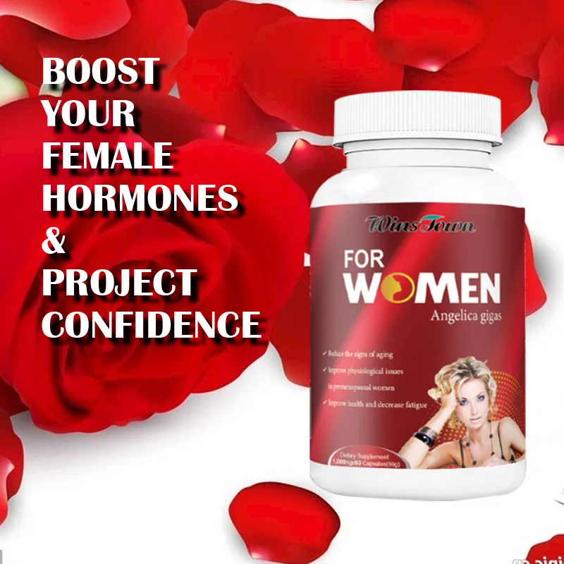 60-pills-hormonal-balance-women-capsules-secrete-female-hormones ...