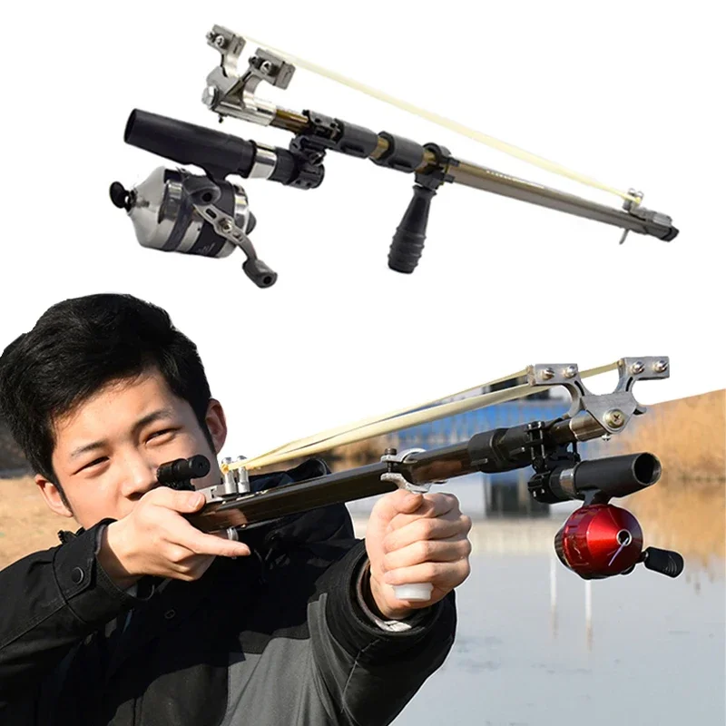 Grande-fronde-t-lescopique-en-m-tal-longue-catapulte-chasse-injuste-en ...