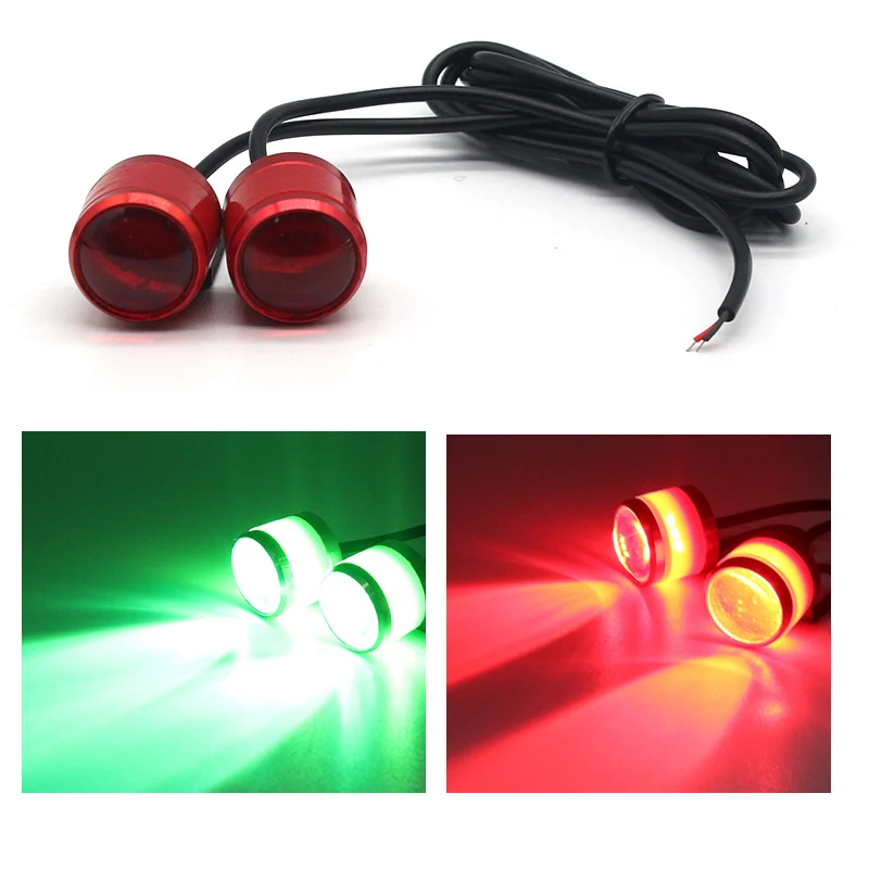 2x-7Colors-With-Brackets-Strobe-Led-5w-led-eagle-eye-flashing-Light ...