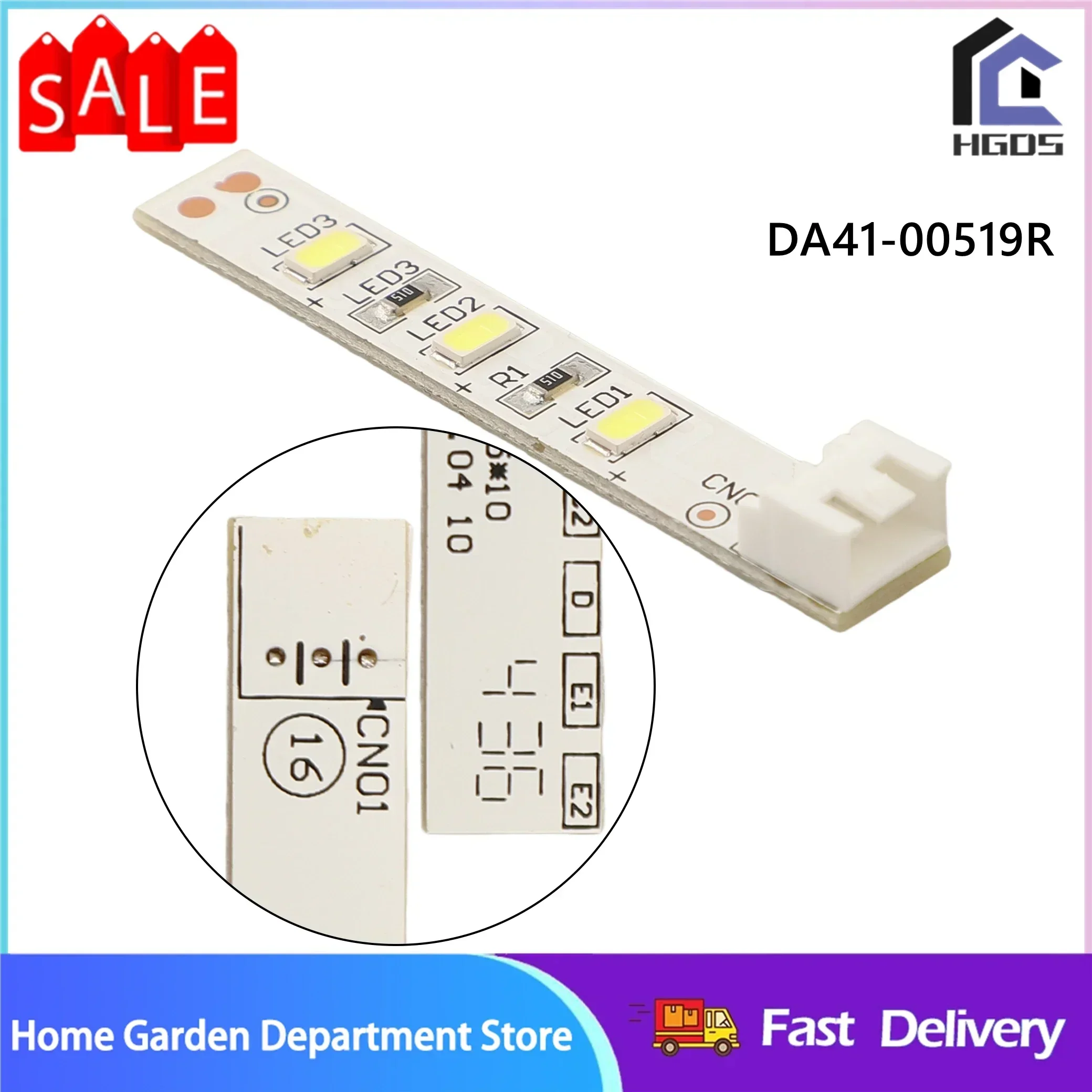 12V Refrigerator LED Light DA41-00519R For Samsung Refrigerator ...