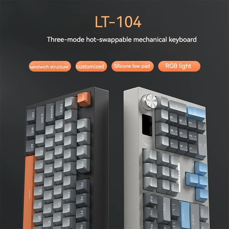 Langtu-LT104-104-key-USB-Bluetooth-Wireless-2-4G-Three-Modes-Mechanical ...