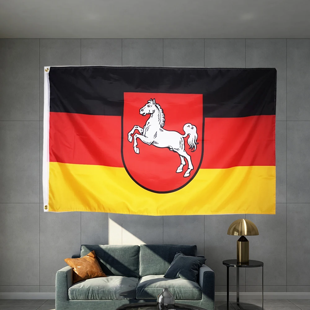 Lower Saxony Germany Flag