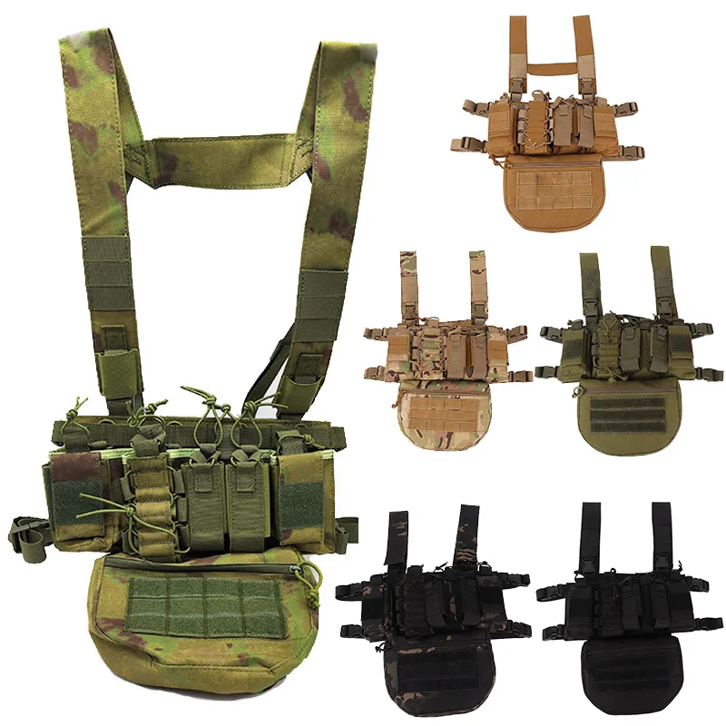 FG-Tactical-Chest-Rig-Bag-H-Harness-Vest-Military-Vest-Magazine-Pouch ...