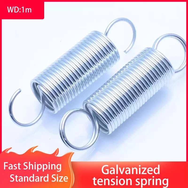 Galvanized-Tension-Spring-Expansion-Spring-S-Hook-And-O-Ring-Double ...