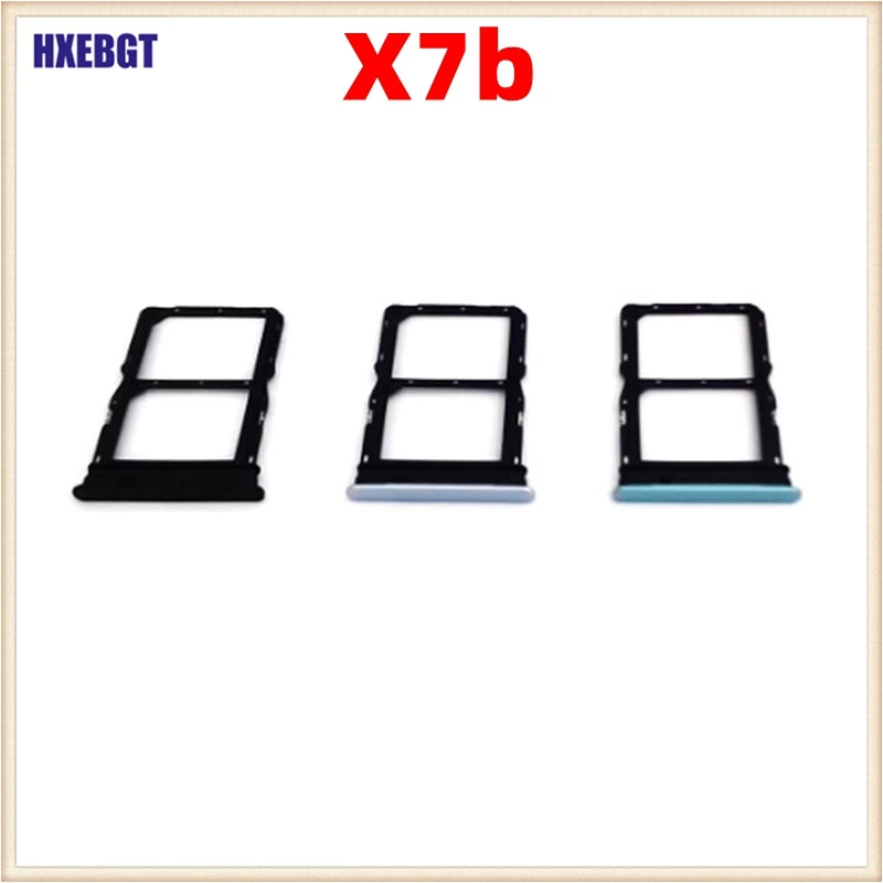 For-Honor-X7b-CLK-LX1-LX2-LX3-Dual-Sim-Tray-Sim-Card-Tray-Holder-Sim ...